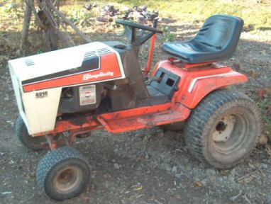 pictures of garden tractors